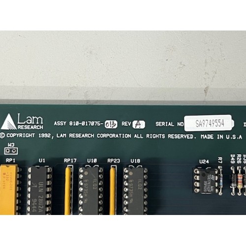 LAM Research 810-017075-013 Gas Panel PCB